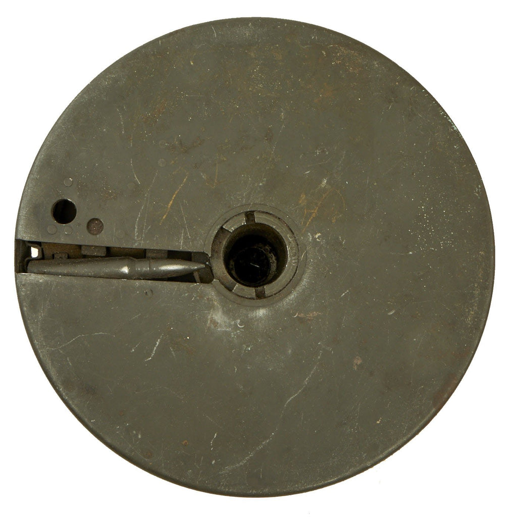 Original French WWII MAC mle 1931 "Reibel" Machine Gun 150rd. Drum Mag ...