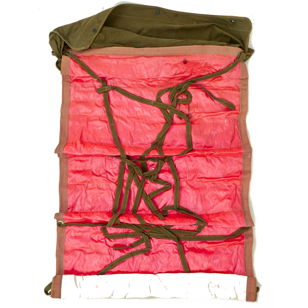 Original U.S. WWII Airborne Aerial Delivery 1945 Yellow Parachute G-1 ...