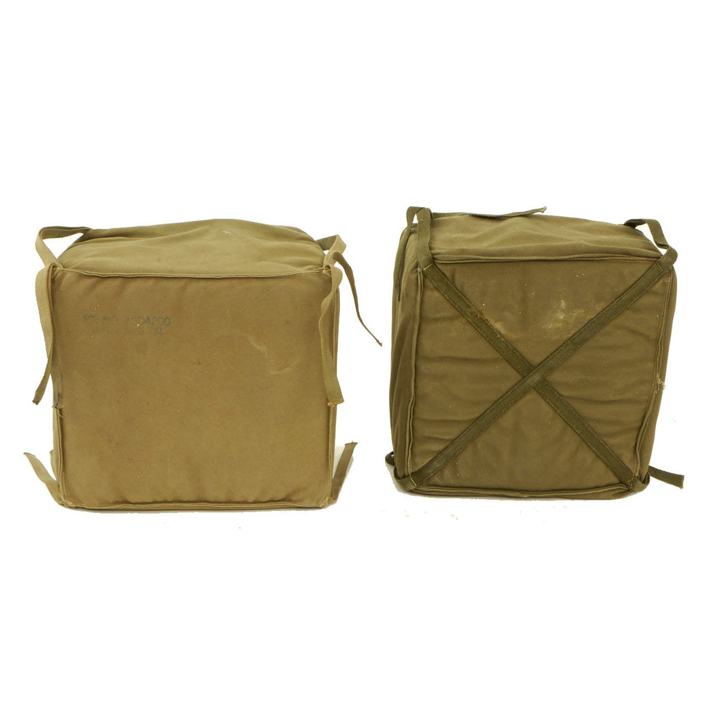 Original U.S. WWII Airborne Aerial Delivery 1945 Yellow Parachute G-1 ...