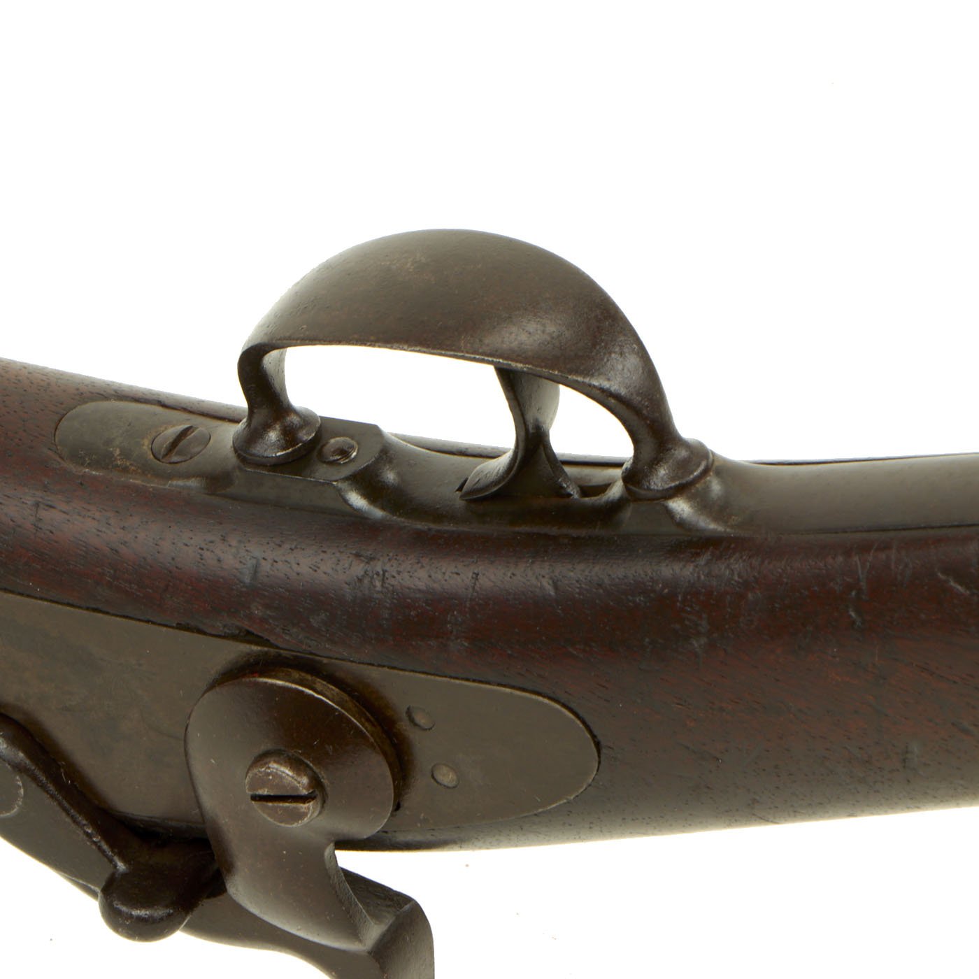 Original U.S. Springfield Trapdoor Early M1873 Cadet Rifle with Long W ...