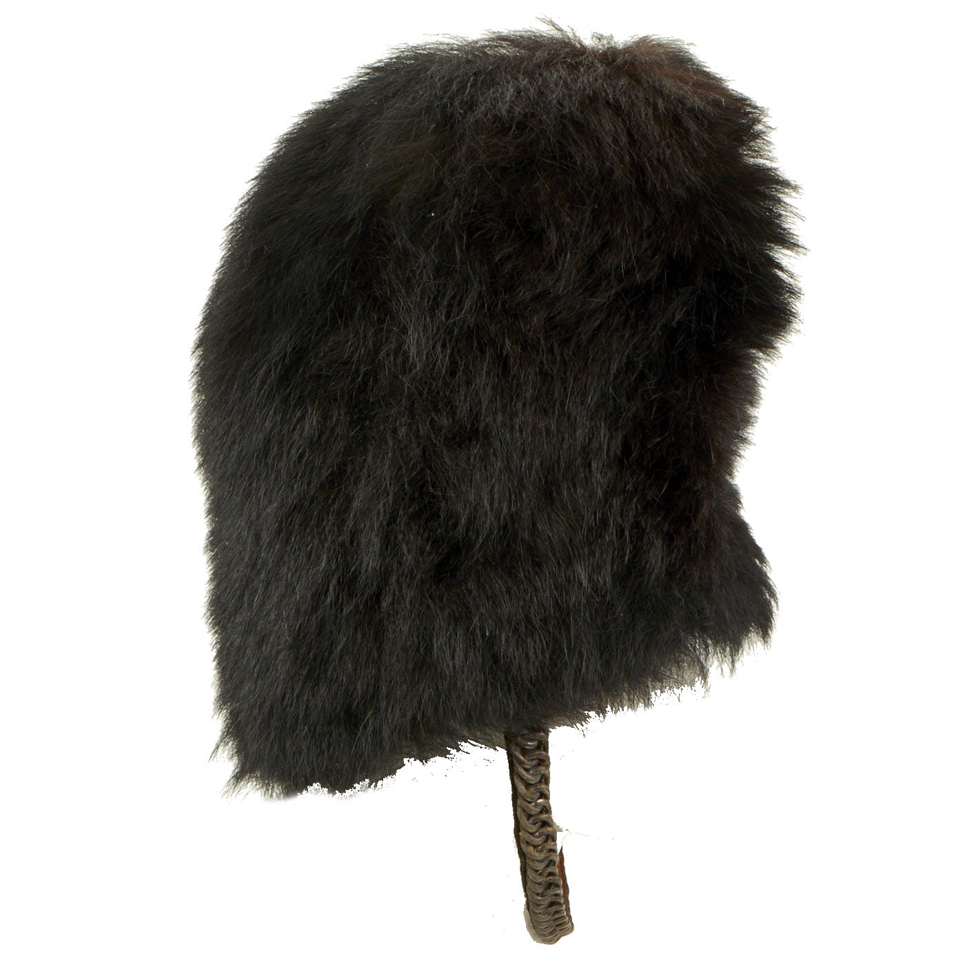 Original British 20th Century Royal Fusiliers Bearskin Helmet with Sil ...