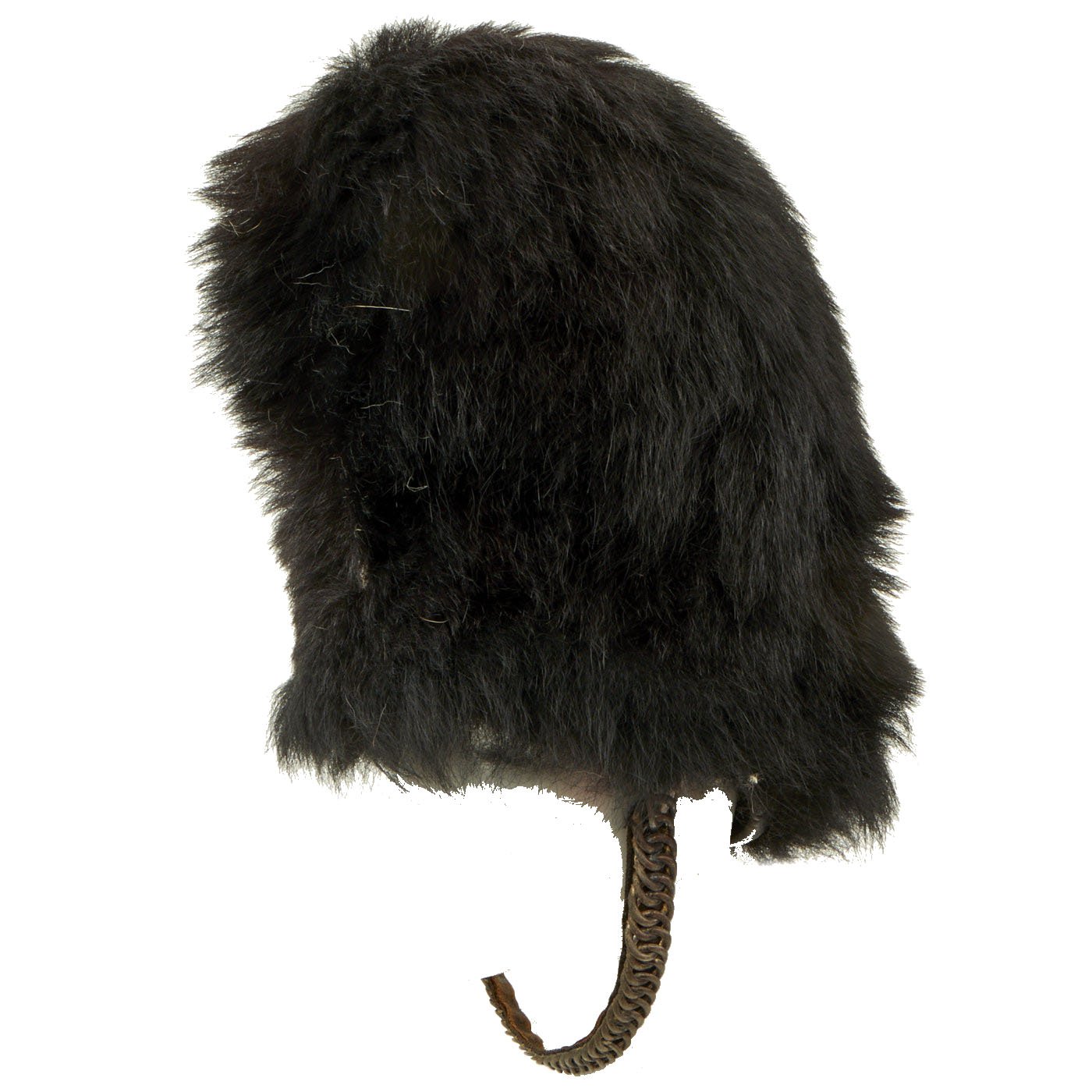 Original British 20th Century Royal Fusiliers Bearskin Helmet with Sil ...