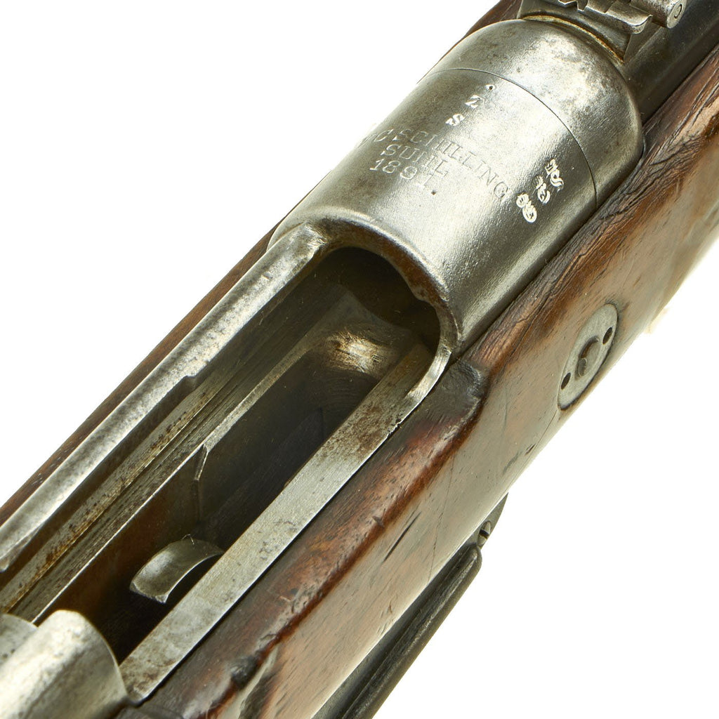 Original German Pre-WWI Gewehr 91 S Artillery Carbine by V.C. Schillin ...