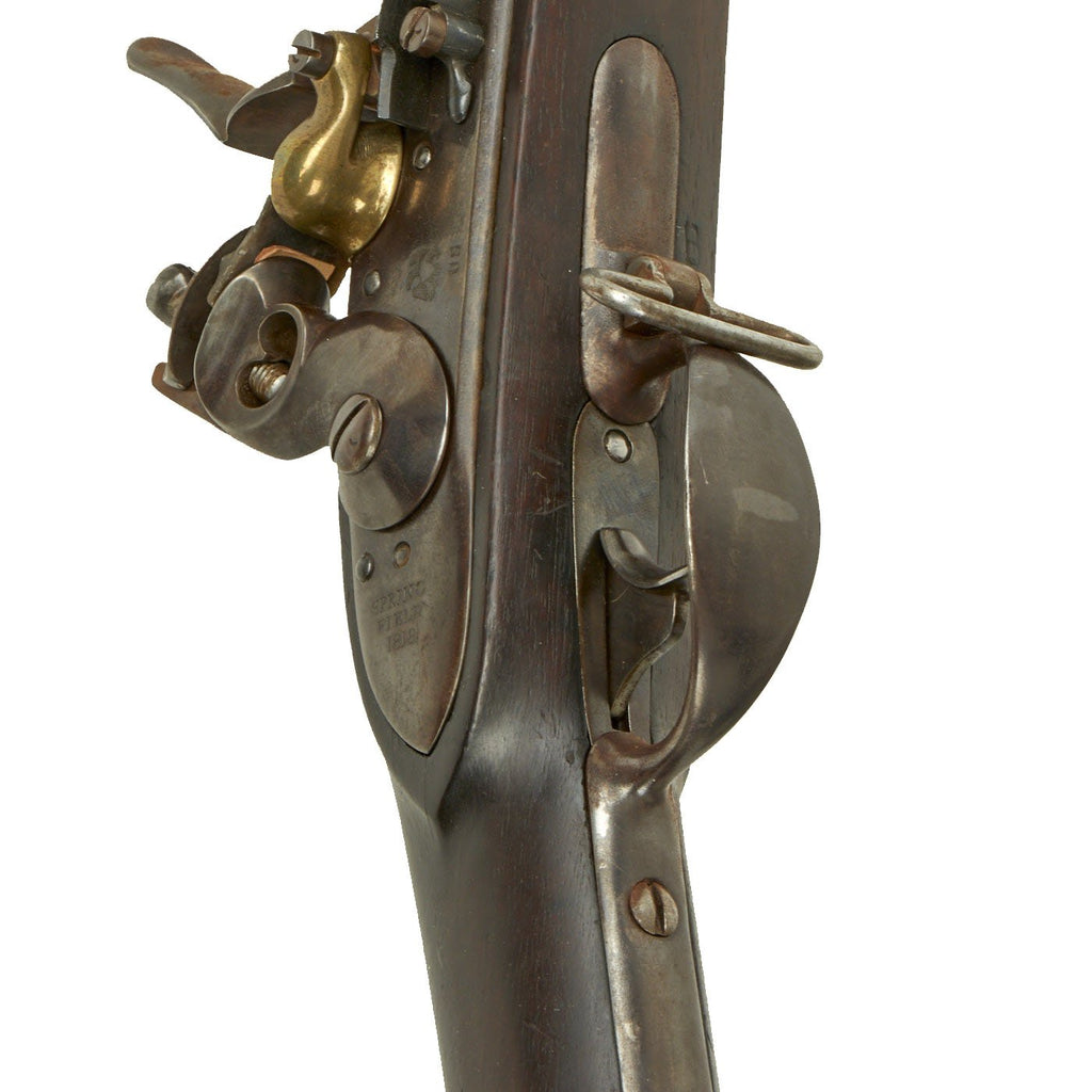 Original U.S. Springfield Model 1816 Flintlock Musket by Springfield A ...