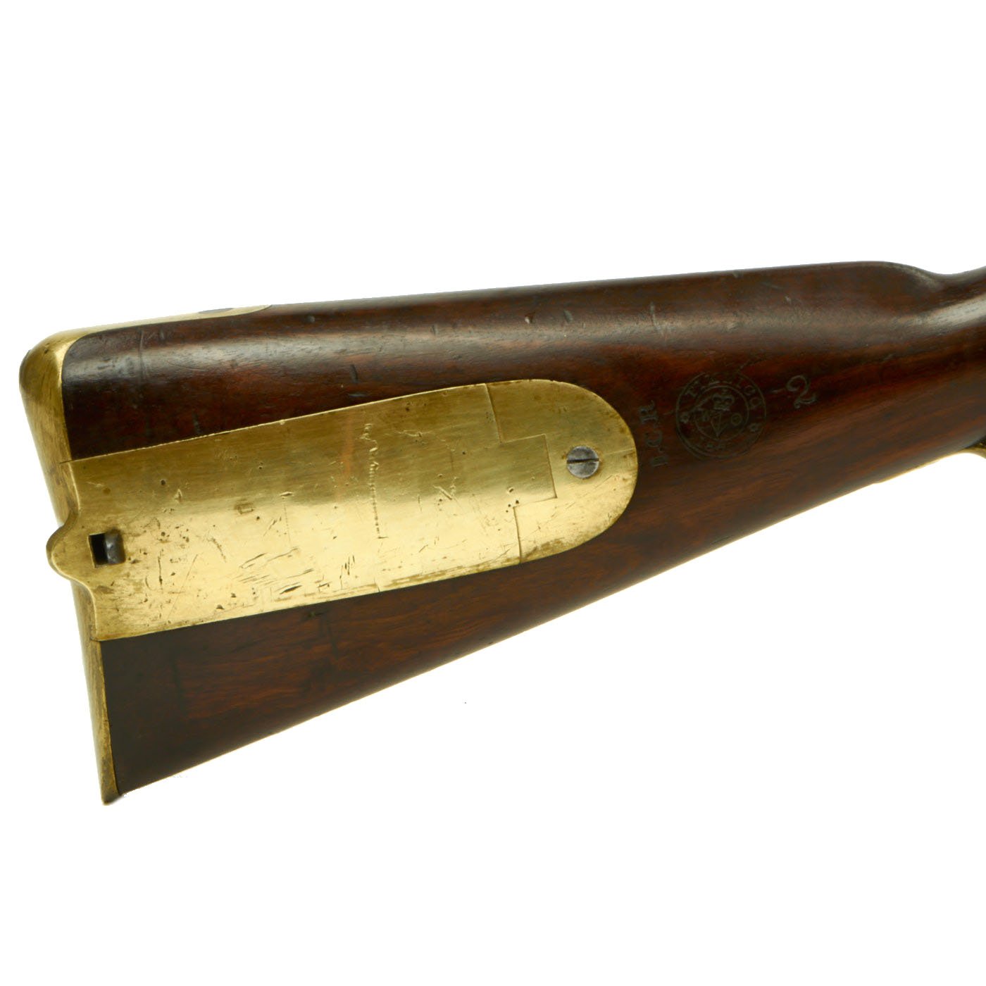 Original British P-1847 Tower Marked 2nd Side Action Pattern Brunswick ...