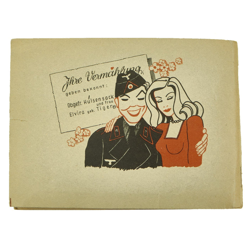 Original German WWII Tigerfibel Tiger I Tank Manual – International ...