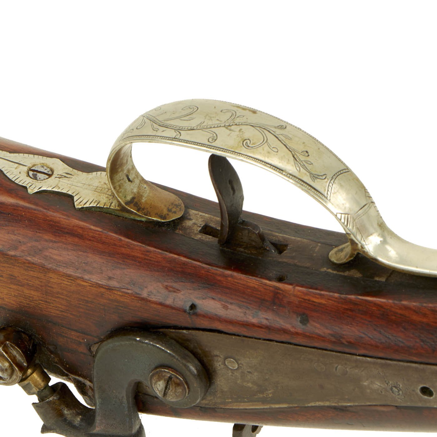 Original U.S. Heavy Percussion Target "Bench" Rifle with Octagonal Bar ...