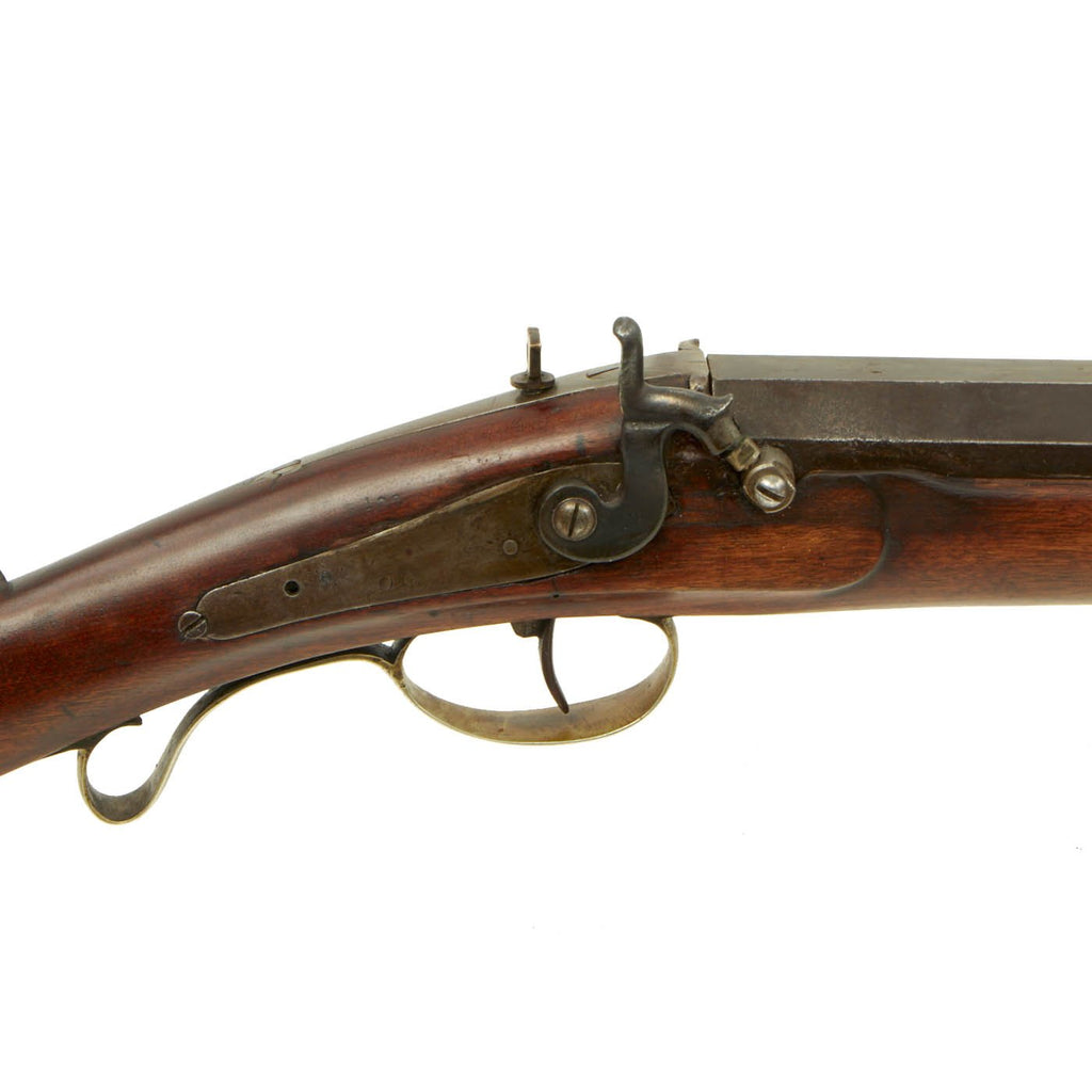 Original U.S. Heavy Percussion Target "Bench" Rifle with Octagonal Bar ...