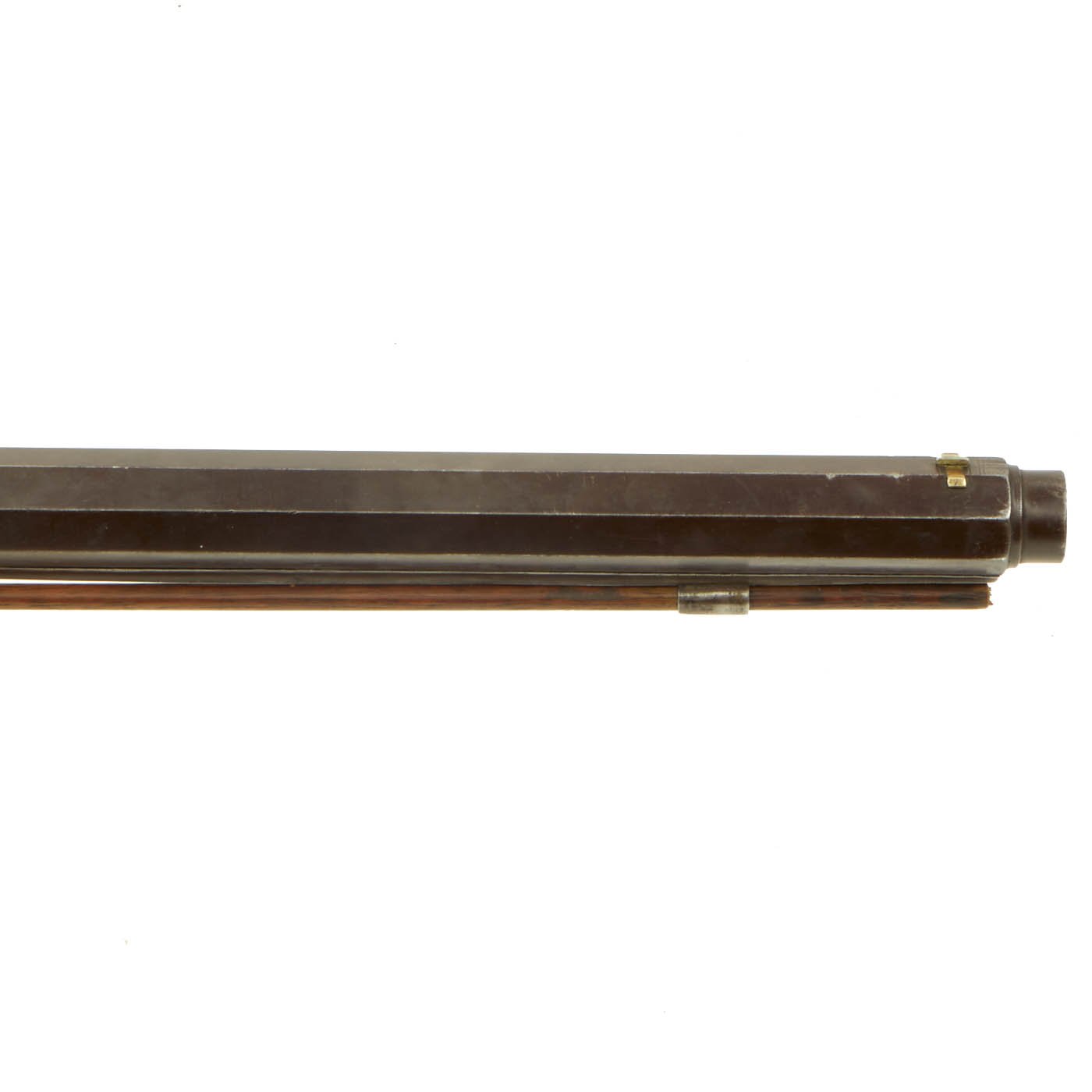 Original U.S. Heavy Percussion Target "Bench" Rifle with Octagonal Bar ...
