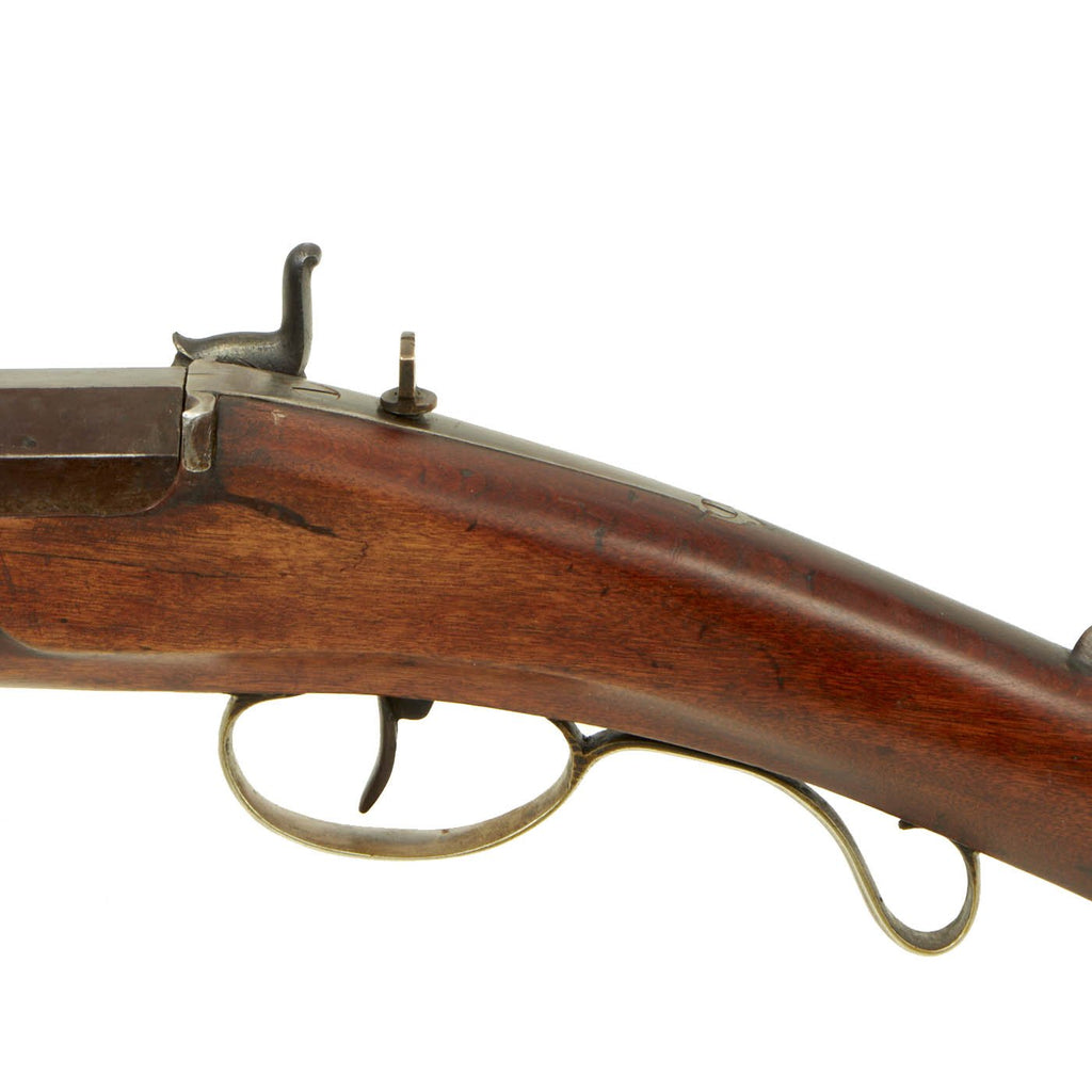Original U.S. Heavy Percussion Target "Bench" Rifle with Octagonal Bar ...