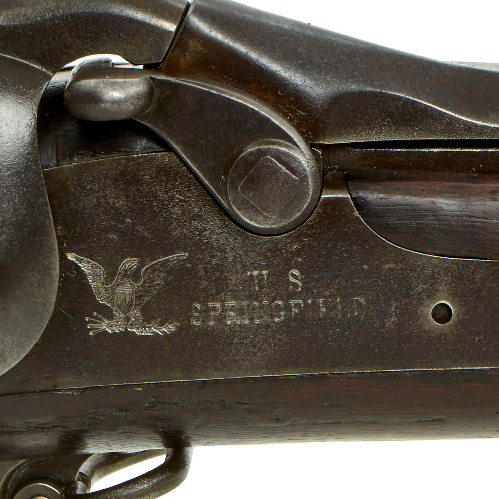 Original U.S. Springfield Trapdoor Model 1884 Rifle Marked to 25th Inf ...