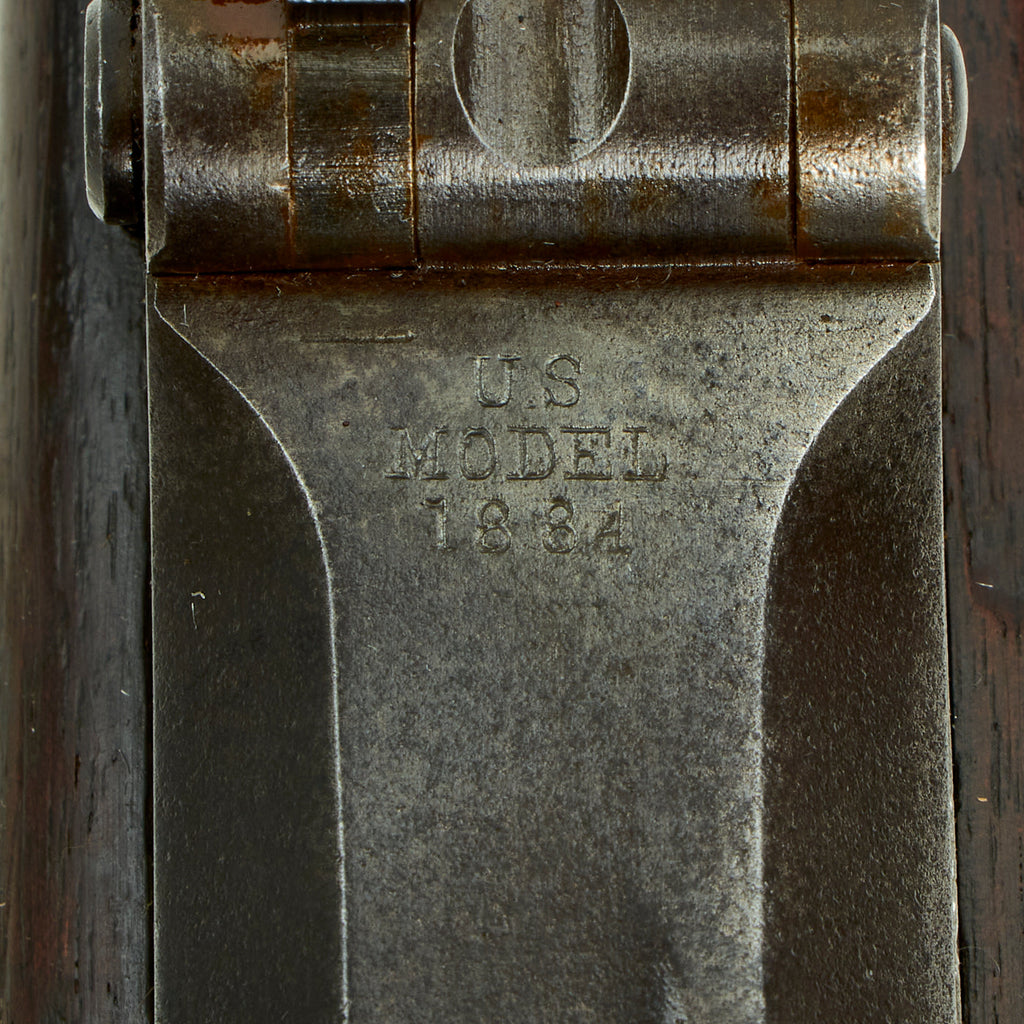 Original U.S. Springfield Trapdoor Model 1884 Rifle Marked to 25th Inf ...