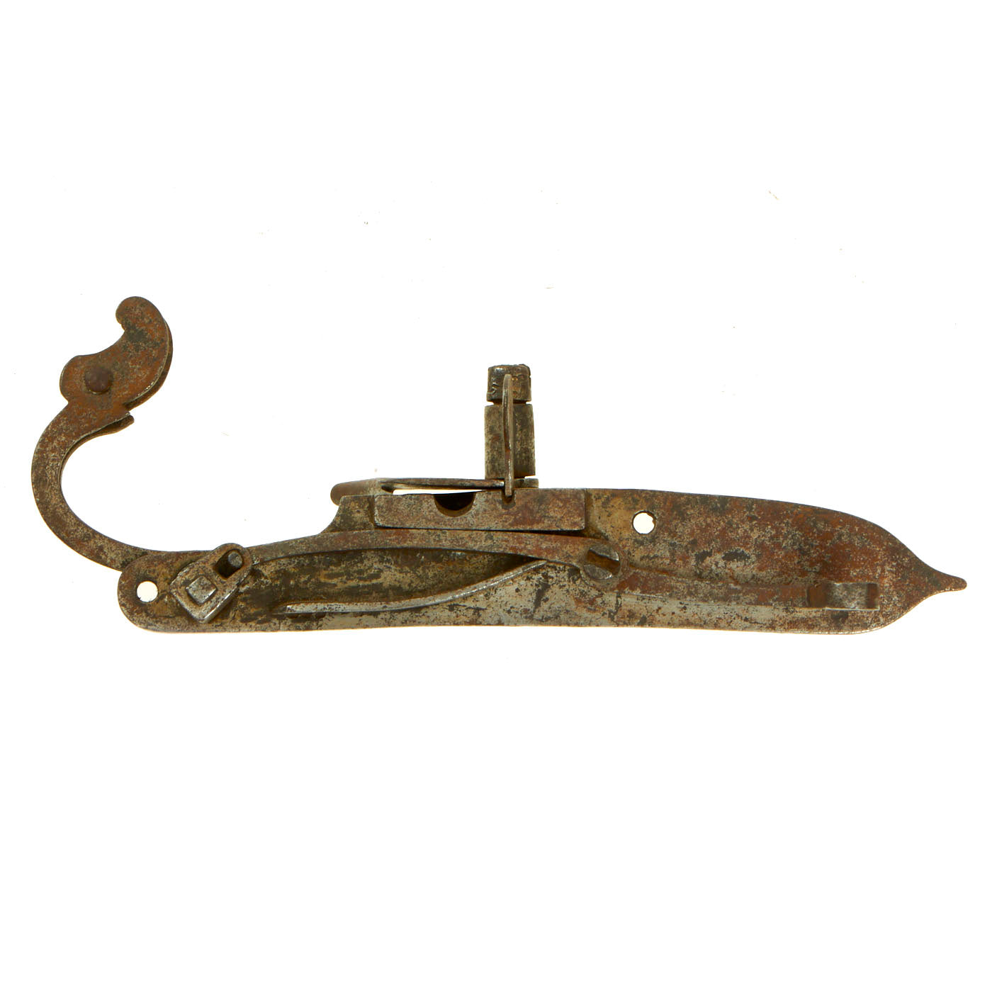 Original English Detached Matchlock Ignition System with Pan Cover - 7 ...