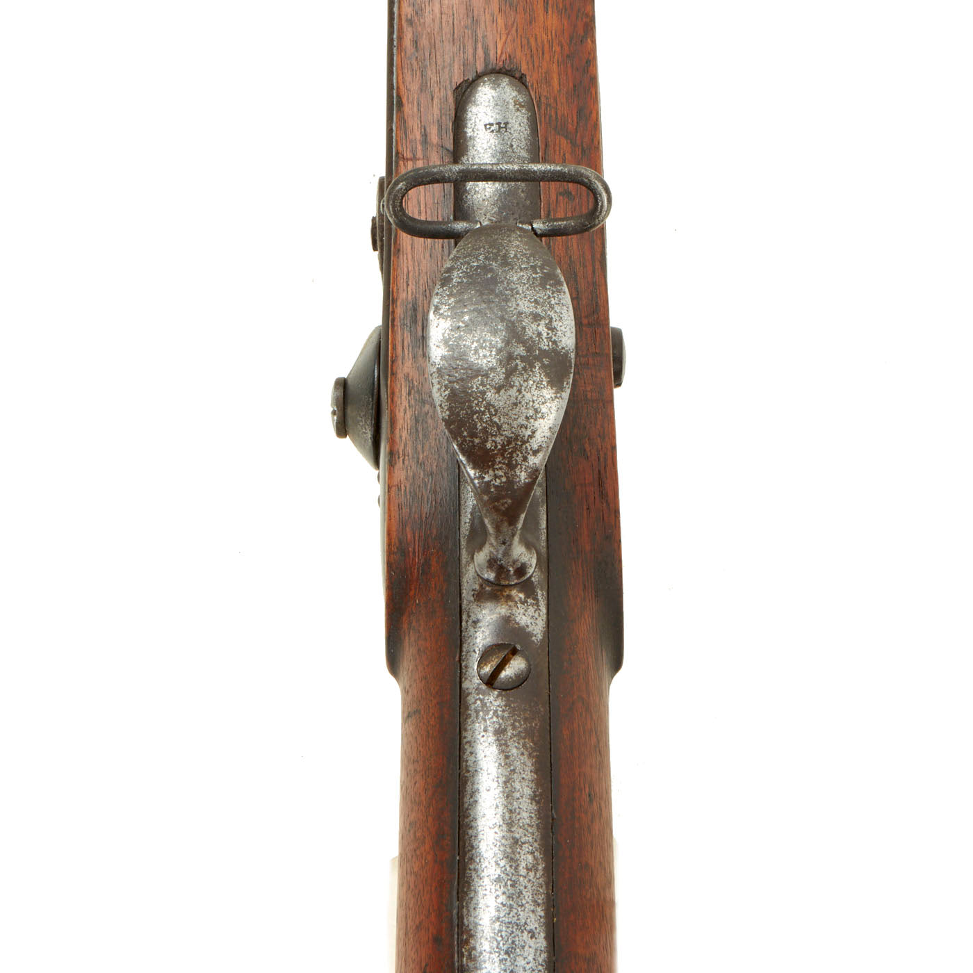 Original U.S. Civil War Era Springfield M-1835 Musket Converted to Per ...