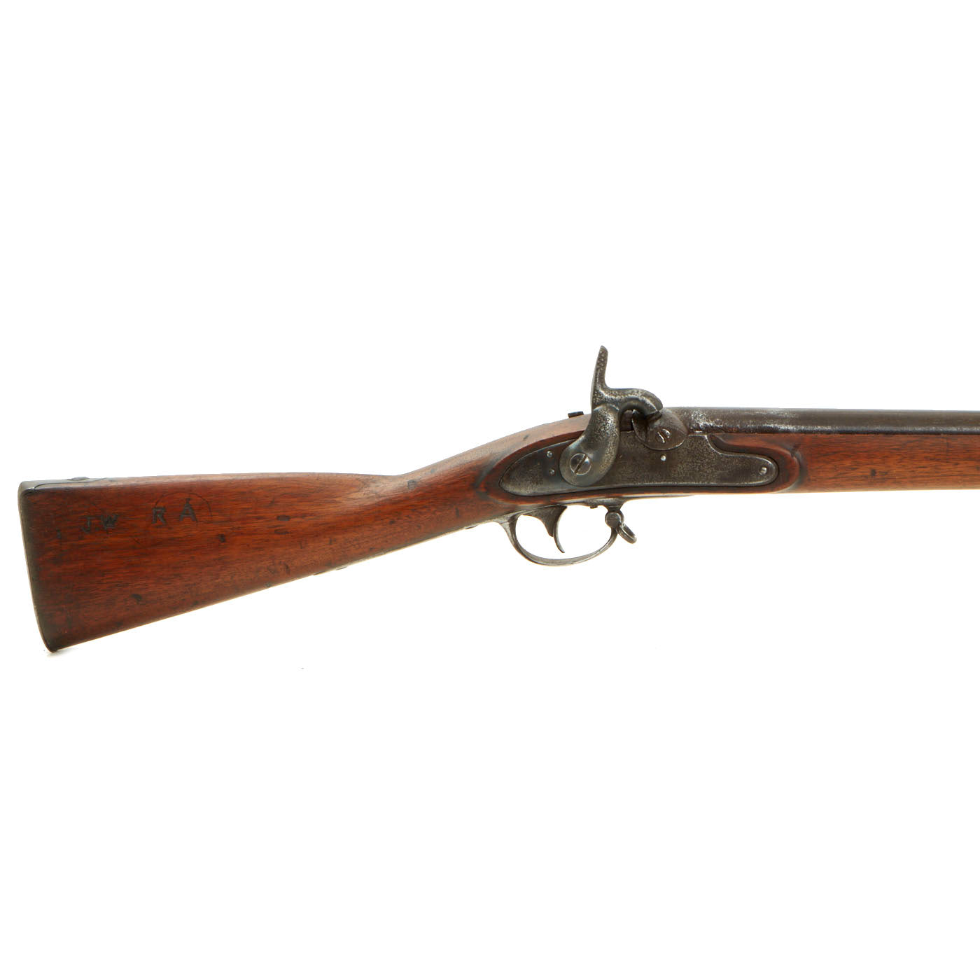 Original U.S. Civil War Era Springfield M-1835 Musket Converted to Per ...