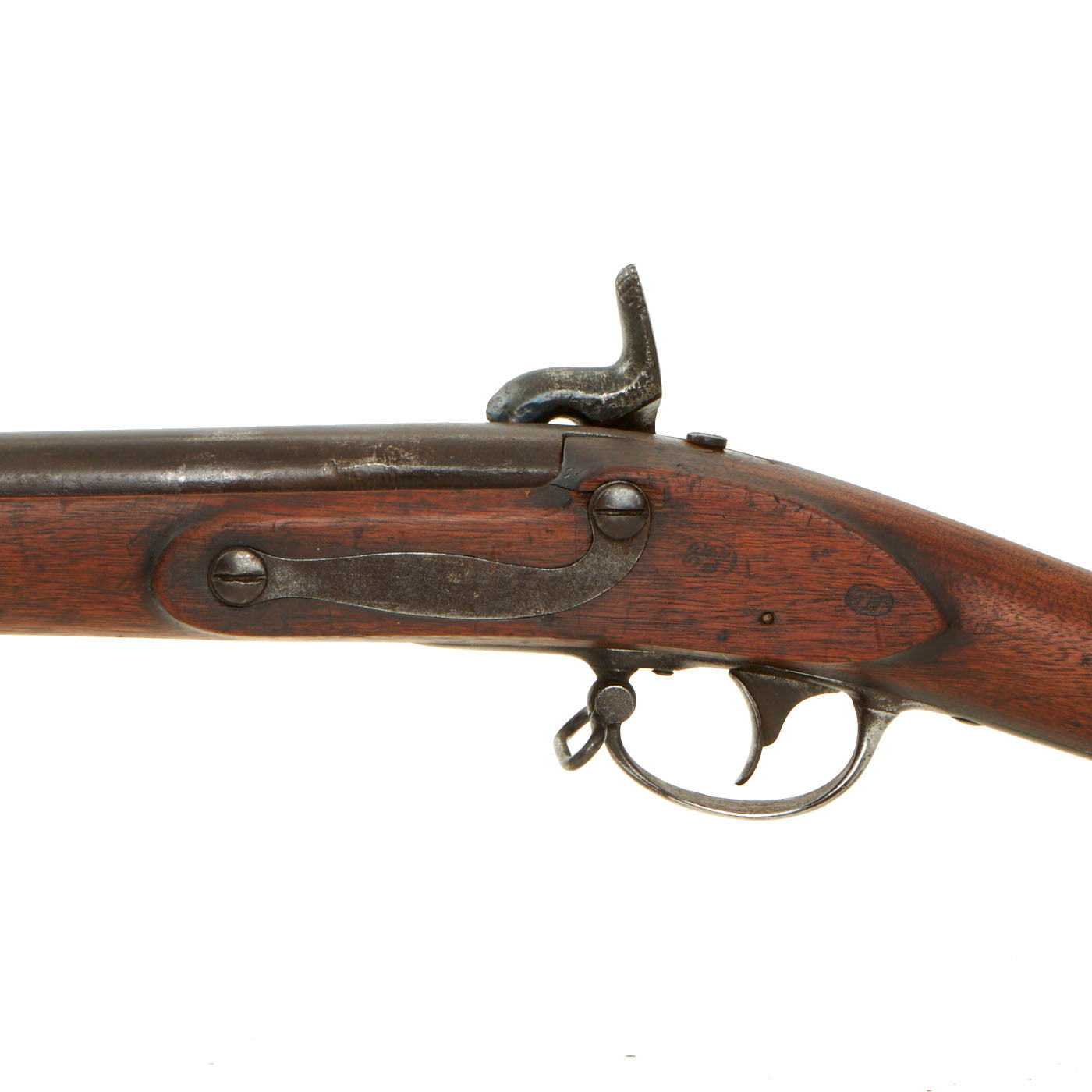 Original U.S. Civil War Era Springfield M-1835 Musket Converted to Per ...
