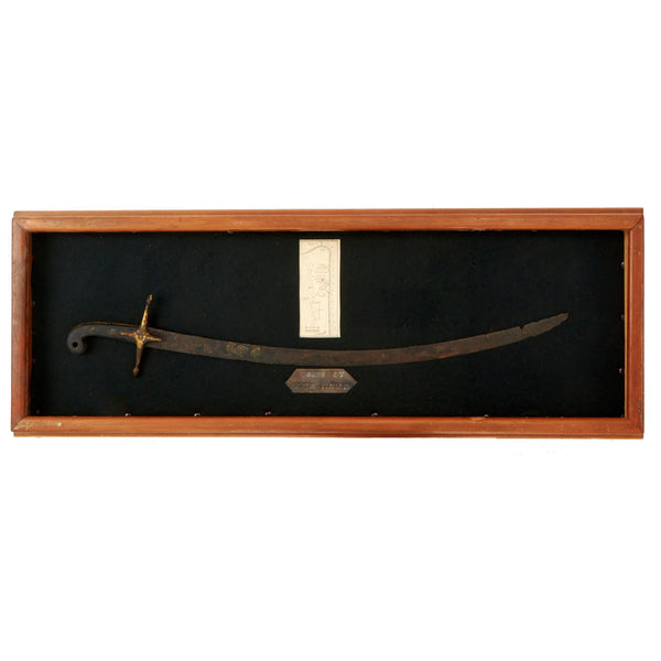 Original War of 1812 British Officer’s Mameluke Sword Recovered from t ...