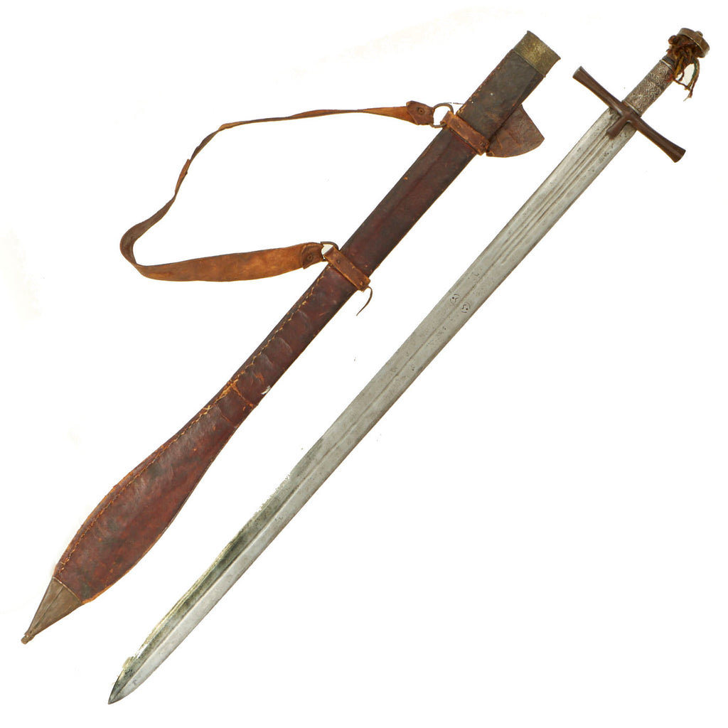Original Victorian Era Sudanese Mahdi Dervish Kaskara Broadsword with ...