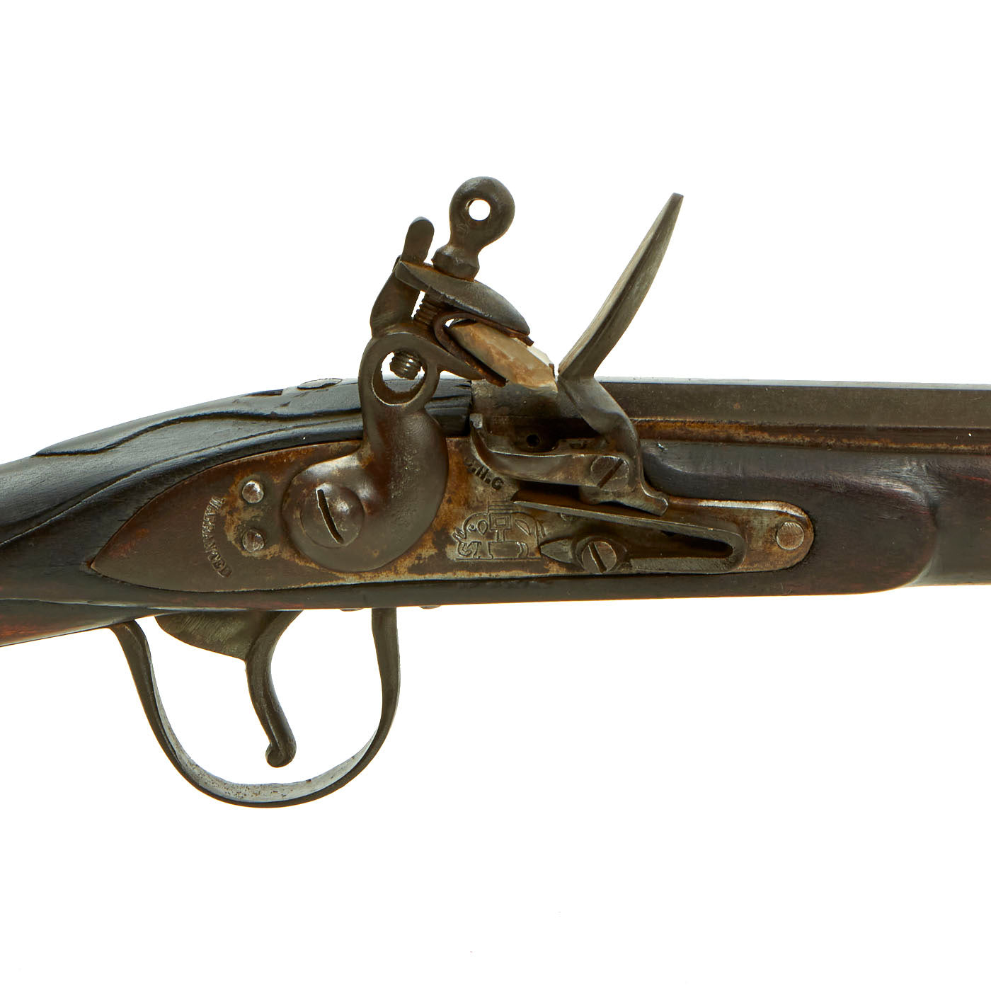 Original U.S. Hudson's Bay Company Flintlock Fur Trade Musket made in ...