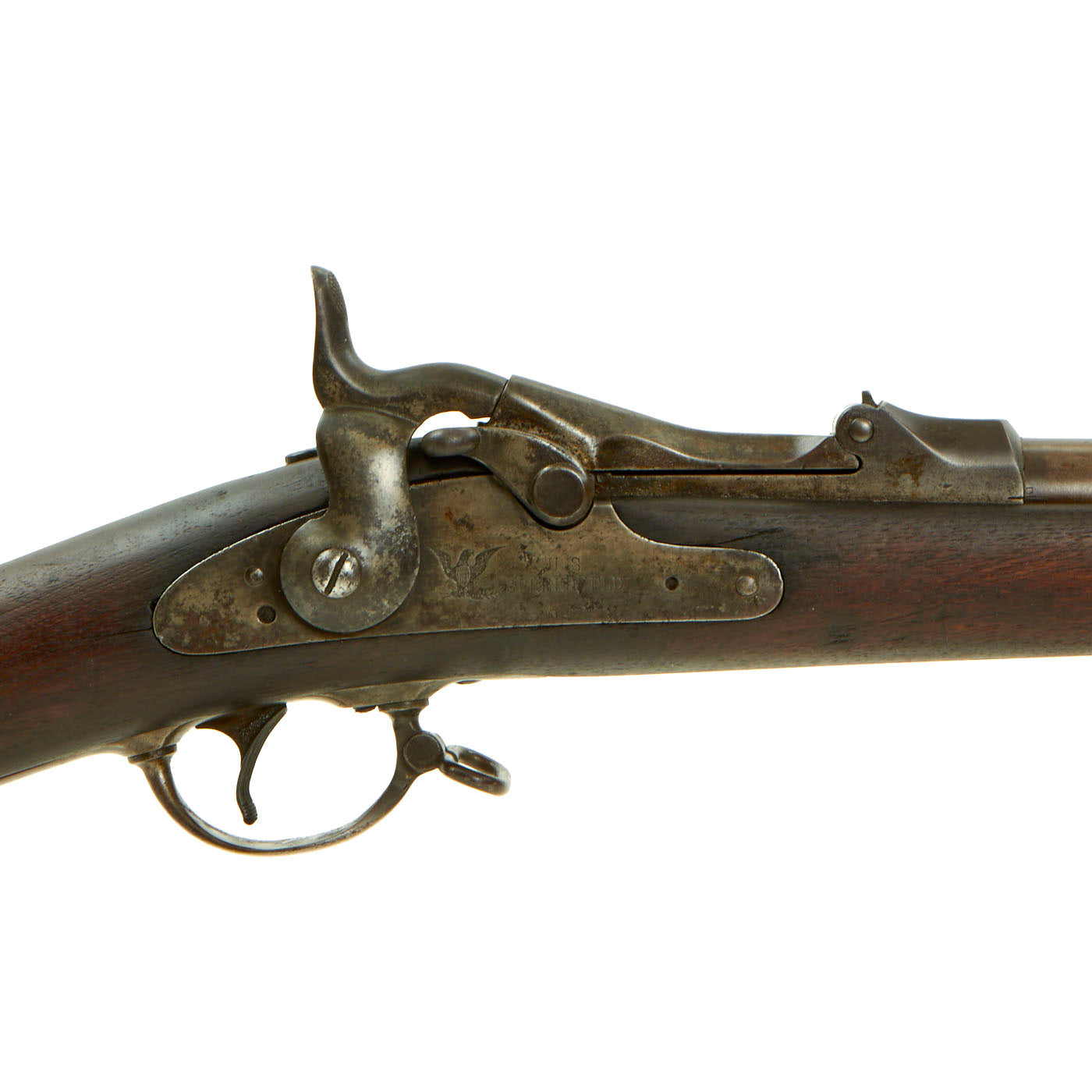 Original U.S. Springfield Trapdoor M1873/84 Rifle with Standard Ram Ro ...