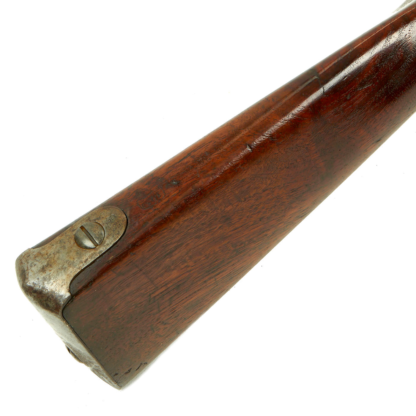 Original U.S. Civil War Era Springfield M-1835 Musket Converted to Per ...