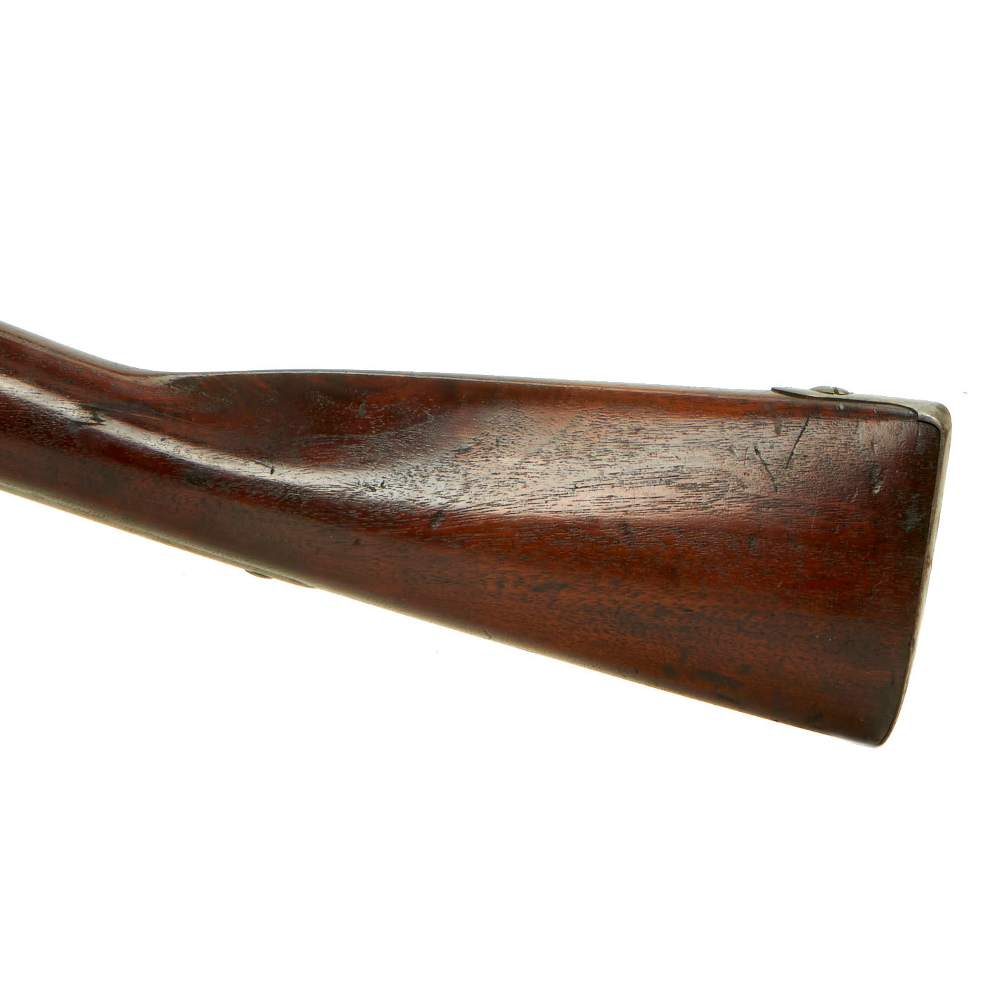 Original U.S. Civil War Era Springfield M-1835 Musket Converted to Per ...