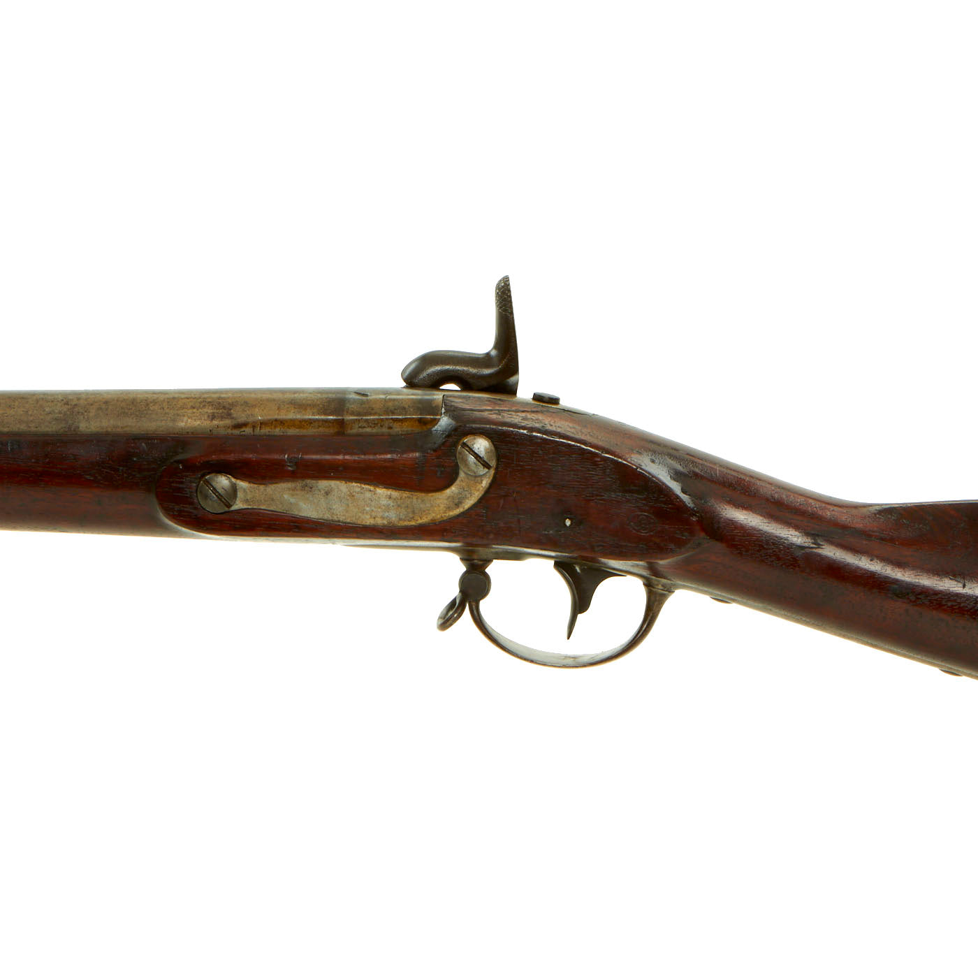 Original U.S. Civil War Era Springfield M-1835 Musket Converted to Per ...
