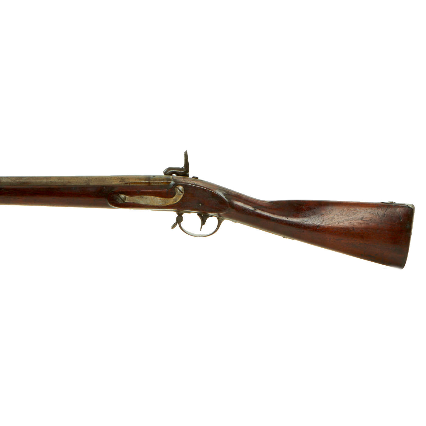Original U.S. Civil War Era Springfield M-1835 Musket Converted to Per ...