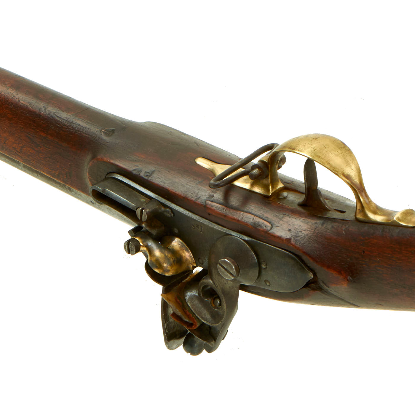 Original French Napoleonic Colonial Pattern 1777 Flintlock Musketoon w ...