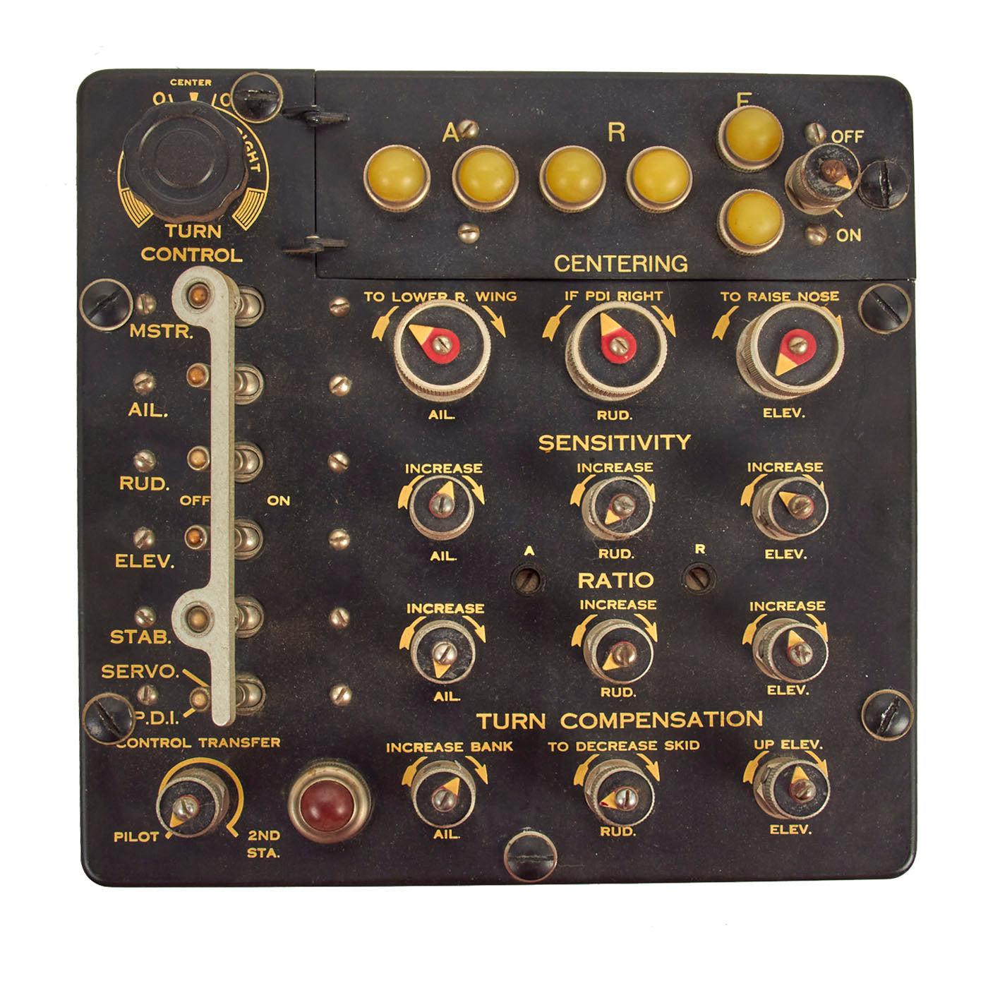 Original WWII U.S. B-17 Flying Fortress C-1 Autopilot Formation Contro ...