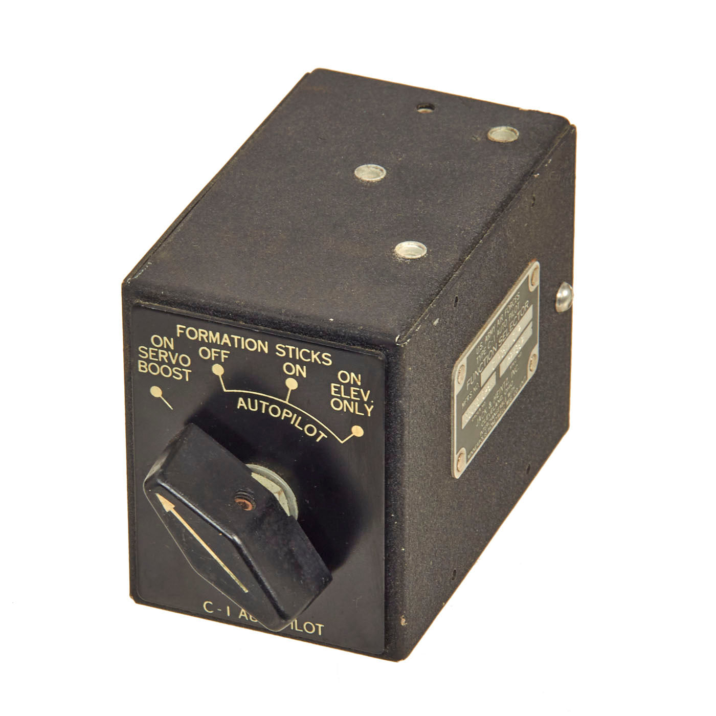 Original WWII U.S. B-17 Flying Fortress C-1 Autopilot Formation Contro ...