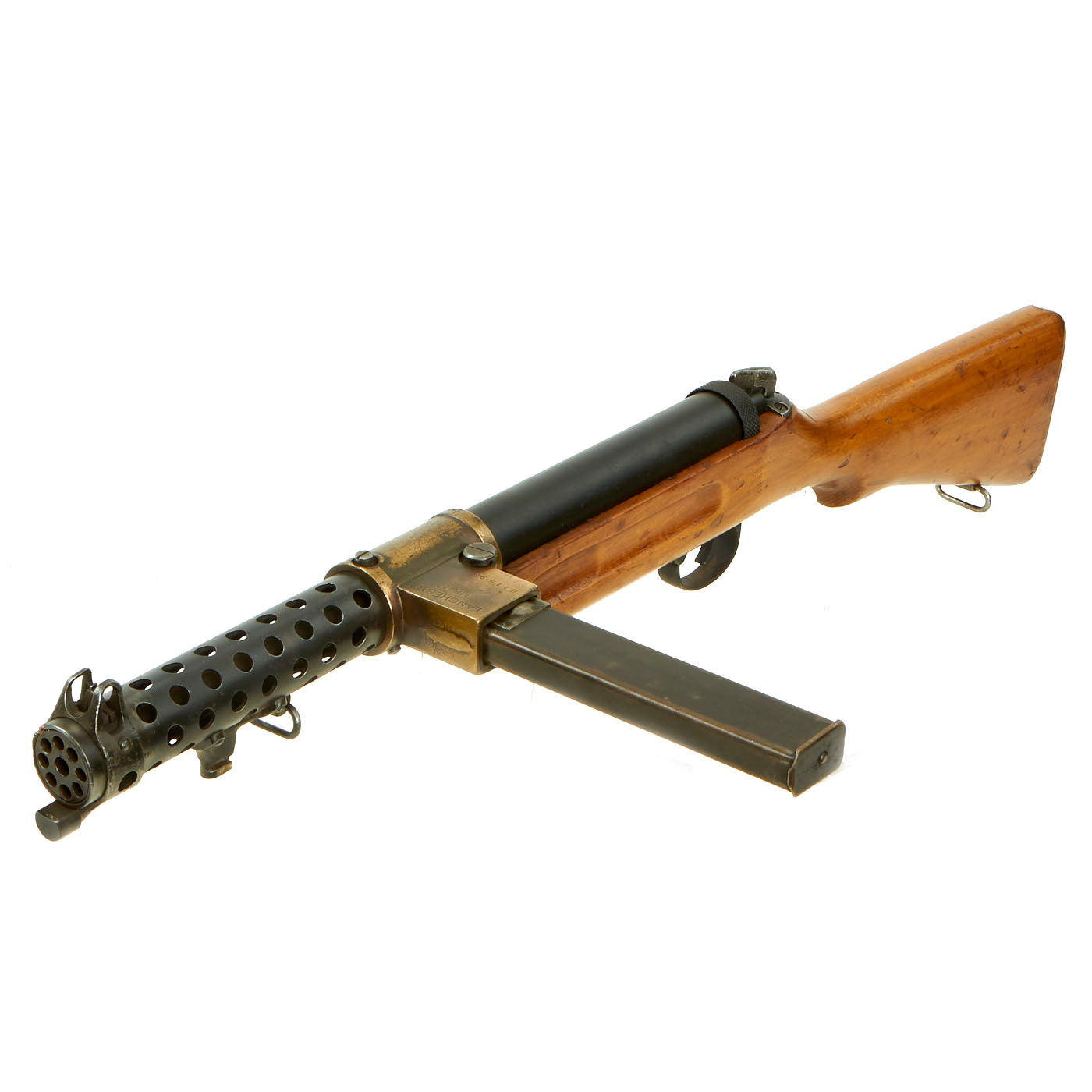 Original British WWII Lanchester MK.I* Display Submachine Gun SMG with ...