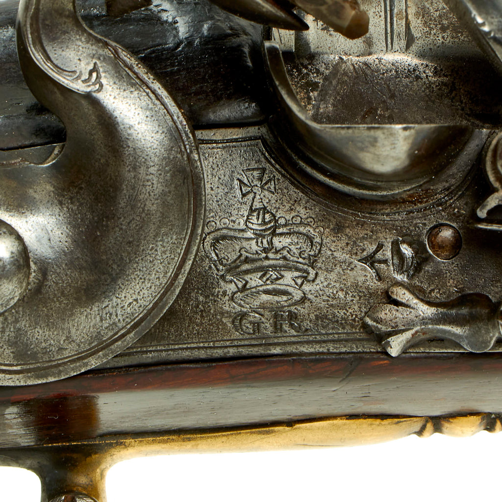 Original British Early P1730 Long Land Pattern Brown Bess Flintlock Mu ...