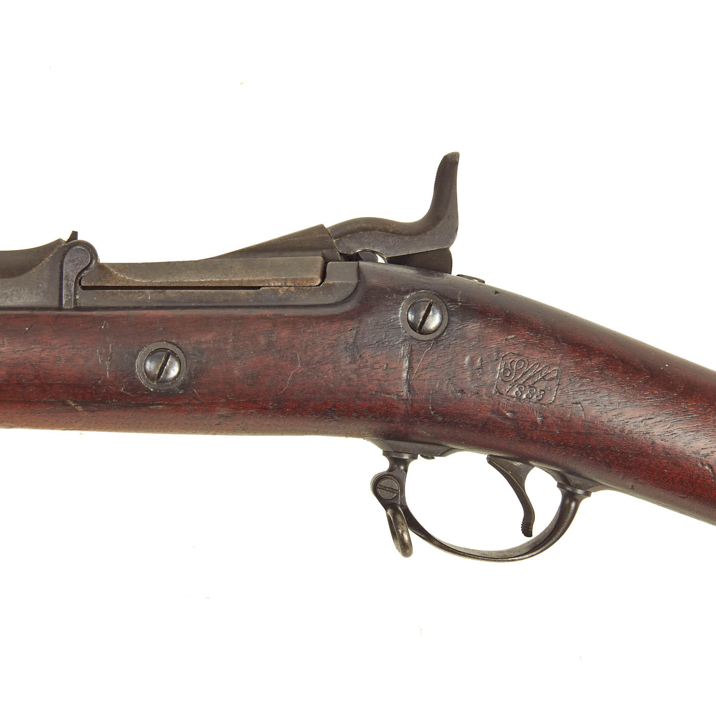 Original U.S. Springfield Trapdoor Model 1873 Rifle made in 1884 with ...