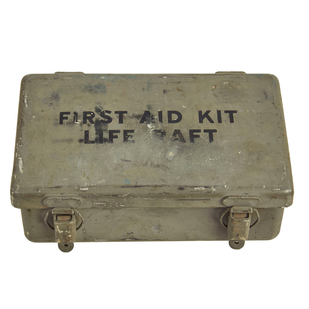 Original U.S WWII Jeep Emergency First Aid Kit 12 Unit - Complete ...