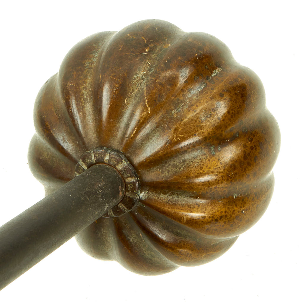 Original Victorian Era Chinese Ming Dynasty Melon Shaped Chuí Mace ...