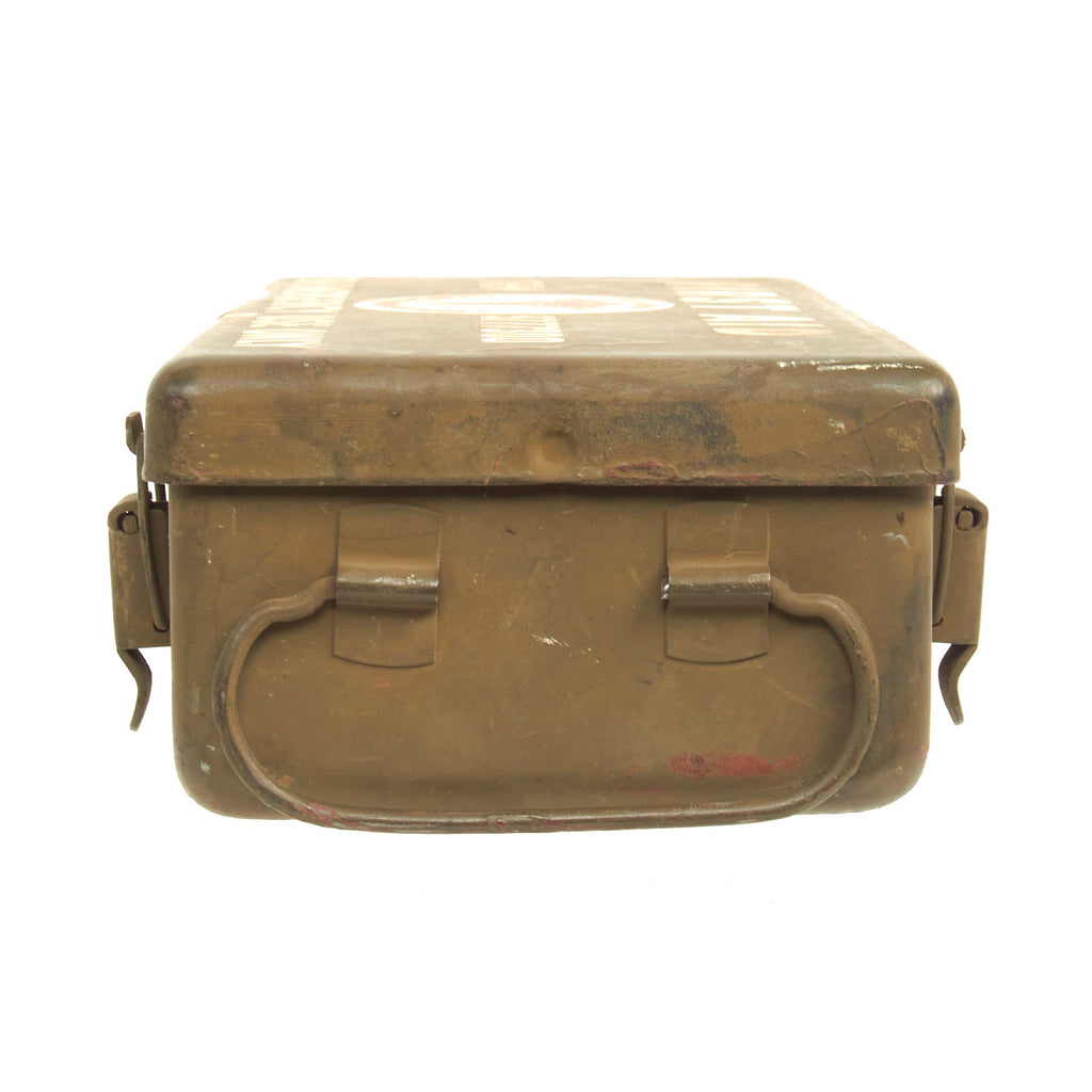 Original U.S WWII Jeep Emergency First Aid Kit 12 Unit - Complete ...