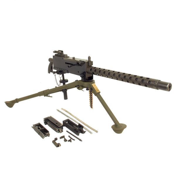 Original U.S. WWII Browning .30 Caliber M1919A4 Display Machine Gun wi ...