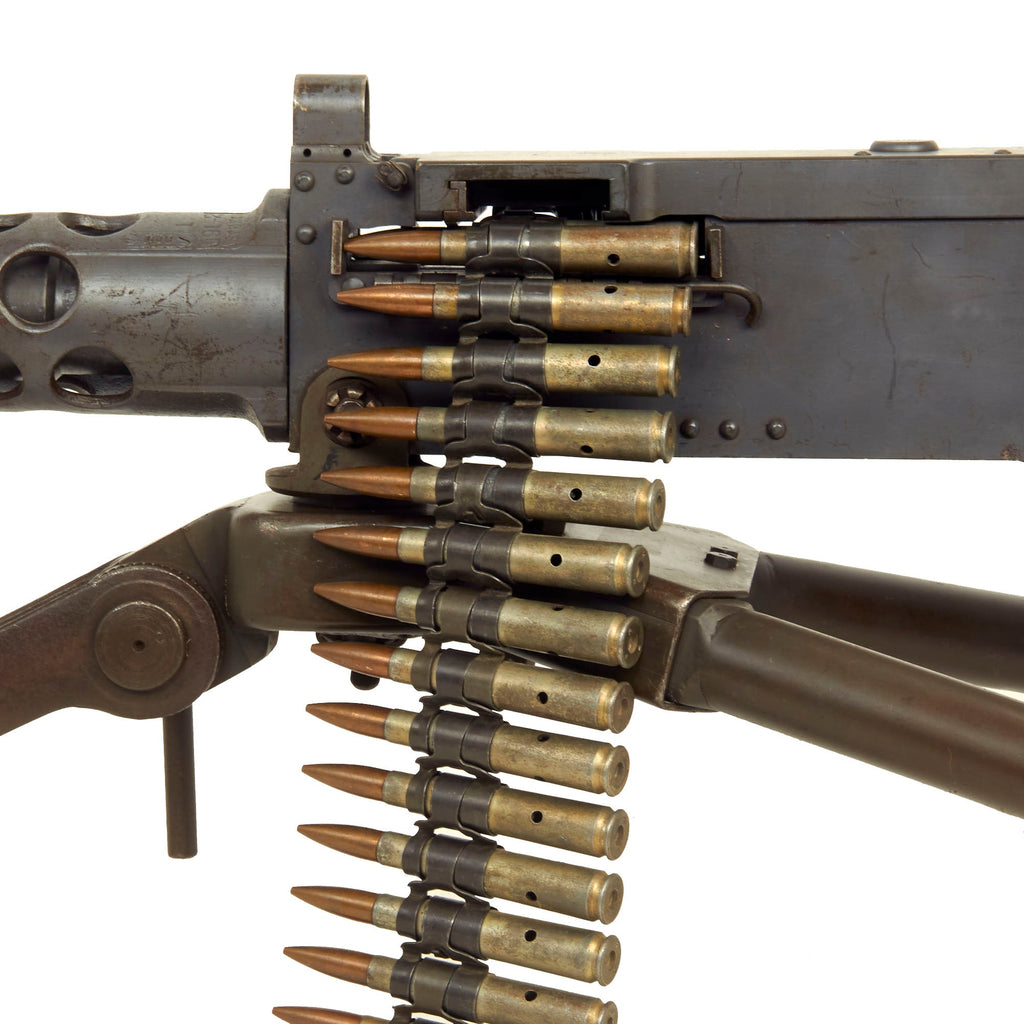 Original U.S. WWII Type M2HB Browning .50 Caliber “Ma Deuce” Display M ...