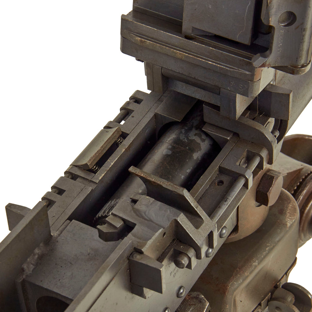 Original U.S. WWII Type M2HB Browning .50 Caliber “Ma Deuce” Display M ...