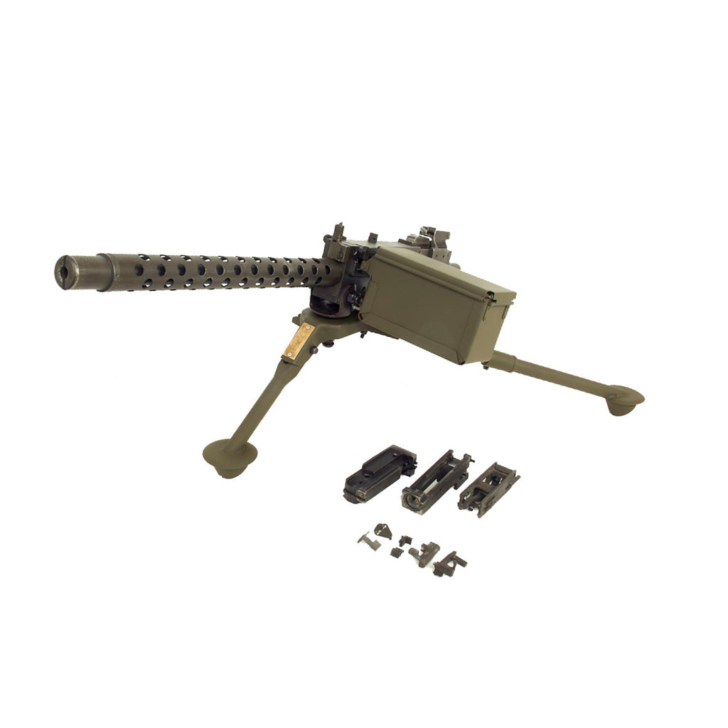 Original U.S. WWII Browning .30 Caliber M1919A4 Display Machine Gun wi ...
