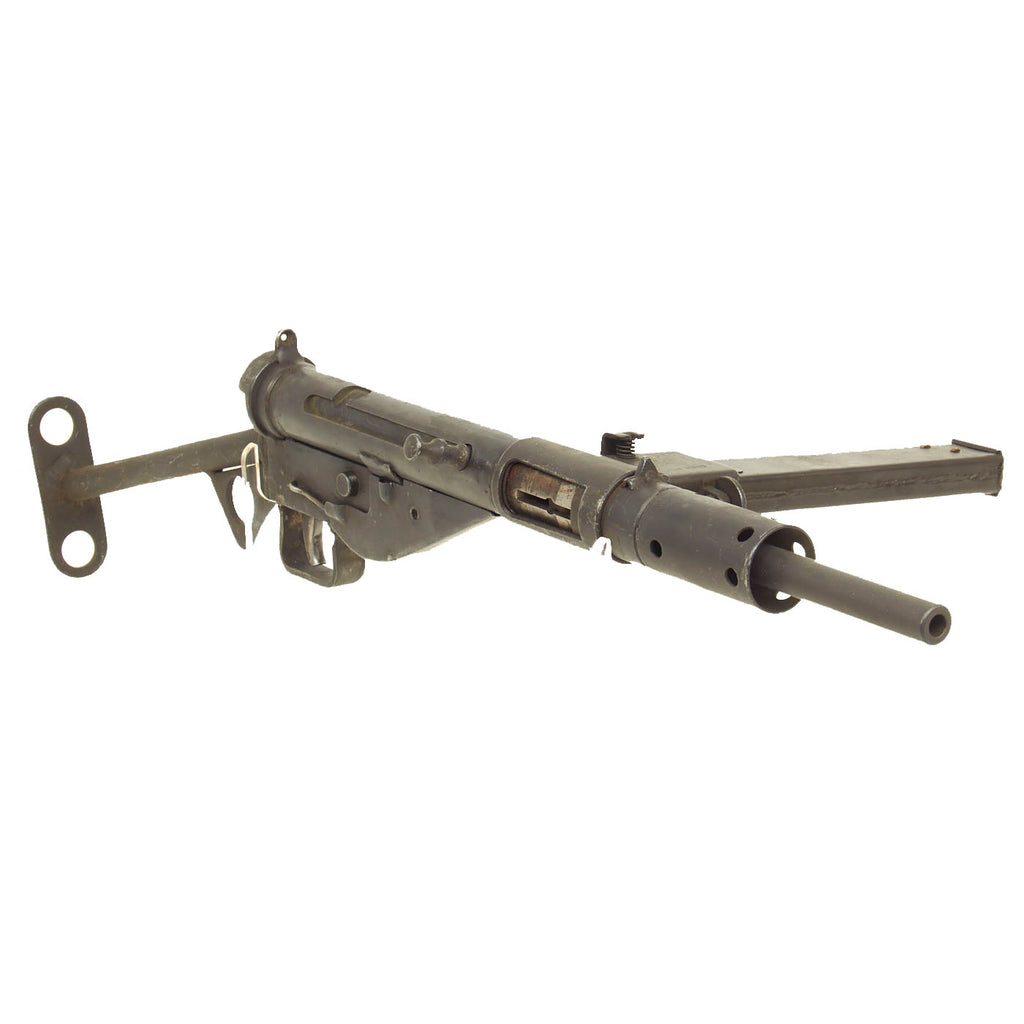 Original British WWII Sten MkII Display Submachine Gun with "T" Butt S – International Military ...