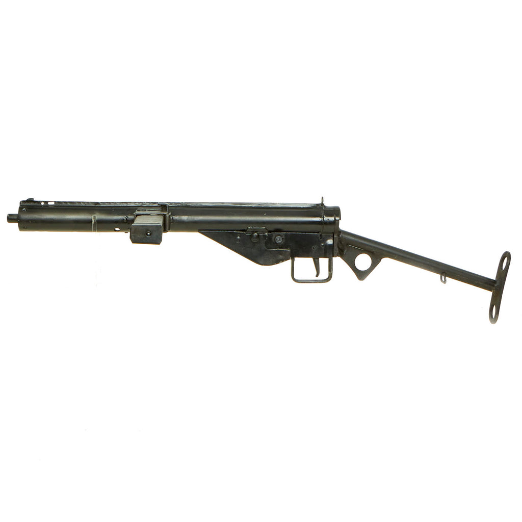 Original British WWII Sten MkIII Display Submachine Gun with Magazine ...