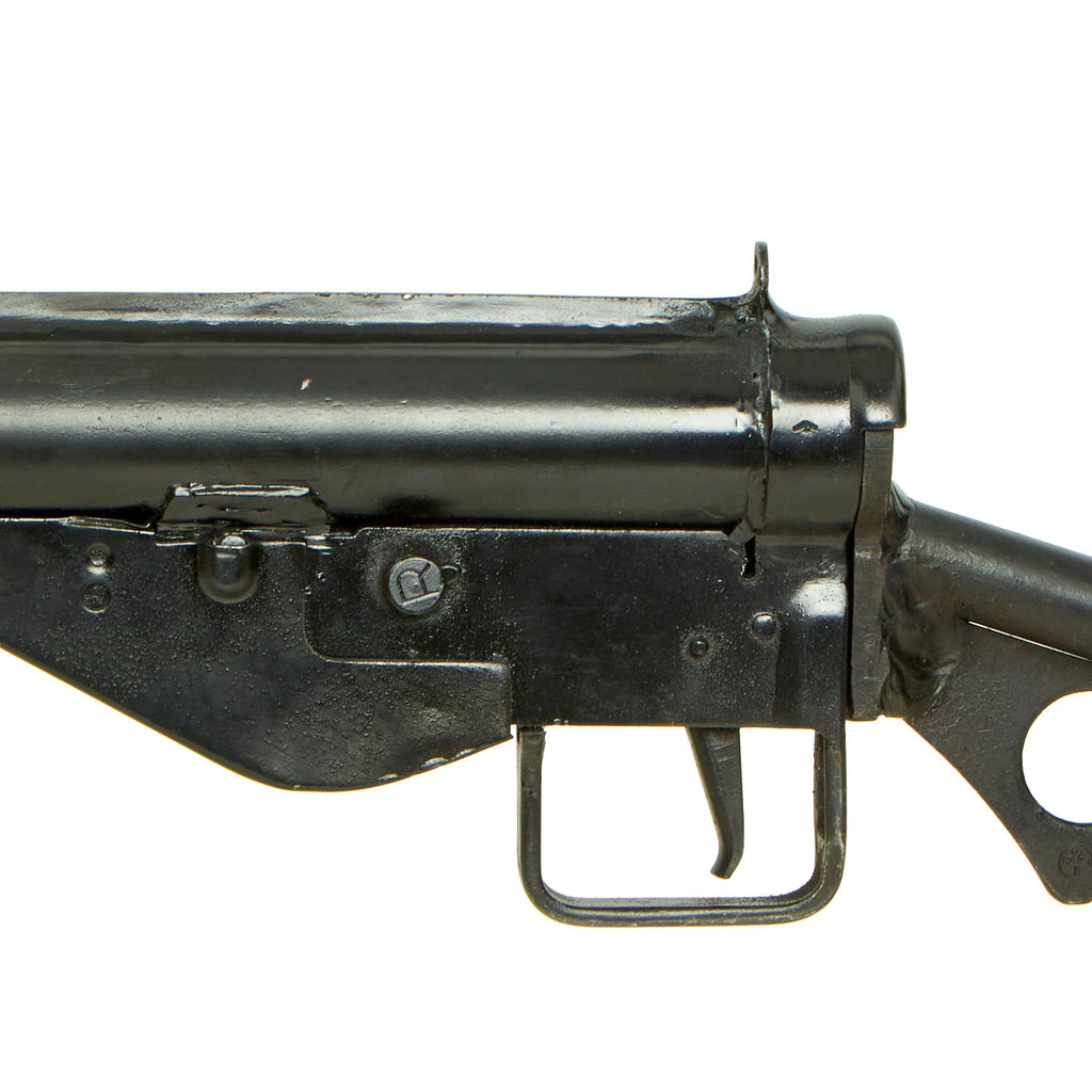 Original British WWII Sten MkIII Display Submachine Gun with Magazine ...
