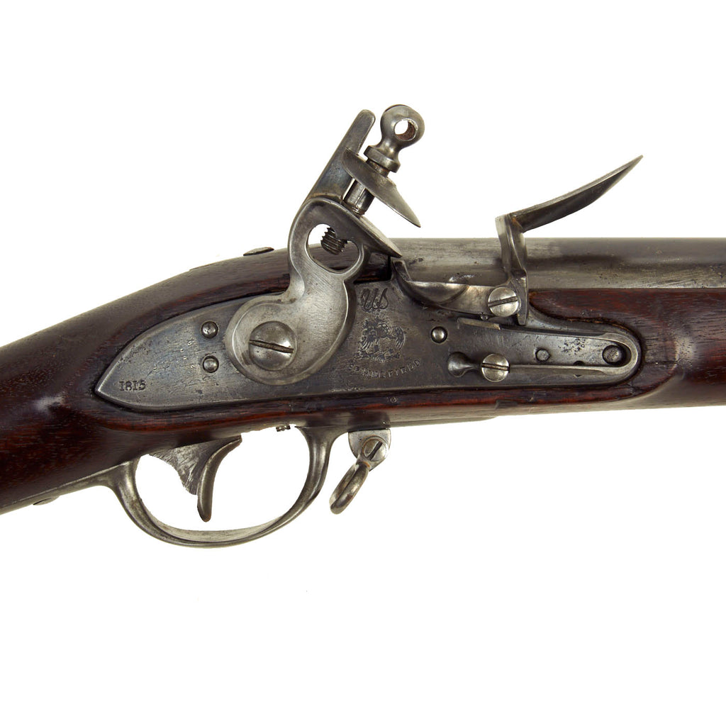 Original U.S. Springfield Model 1812 Type II Flintlock Musket by Sprin ...