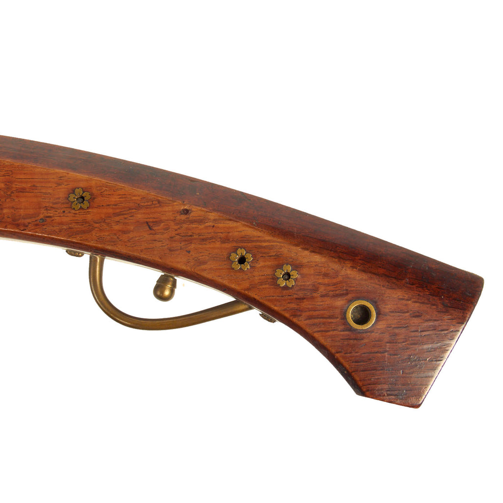 Original Japanese Edo Period Matchlock Tanegashima Musket with Ball Tr ...