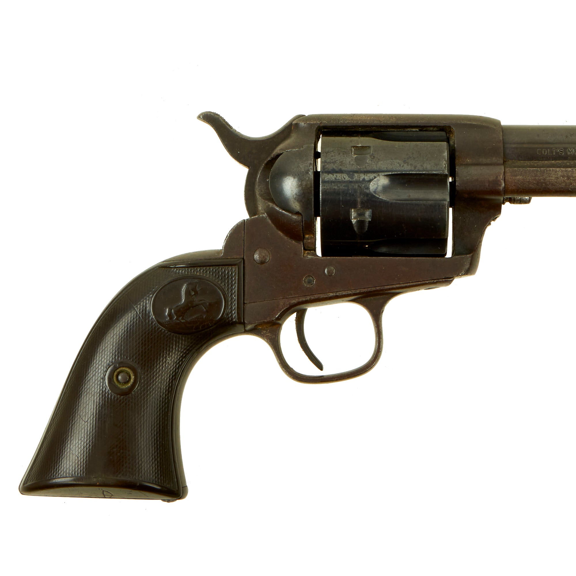 Original U.S. Colt .45cal Single Action Army Revolver made in 1881 wit ...