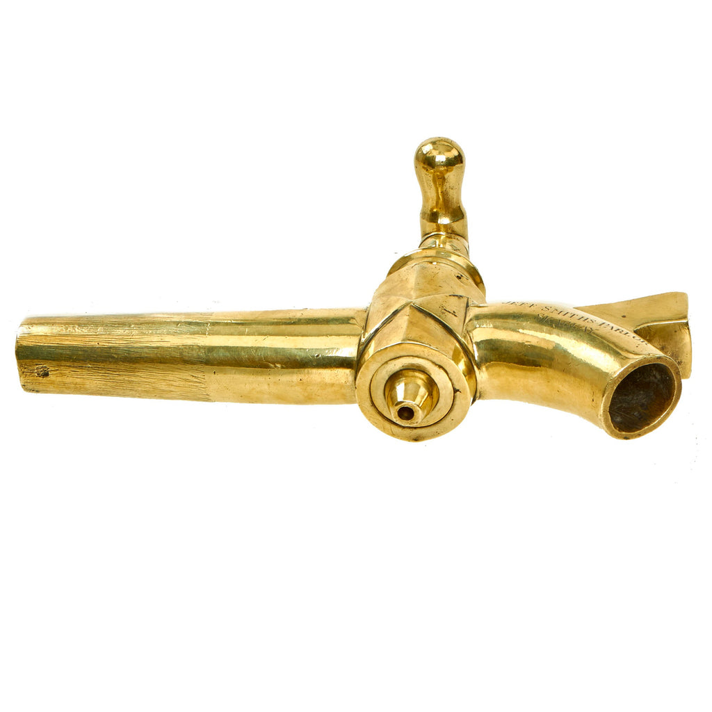 Original U.S. Massive Solid Brass Beer Keg Tap Spout Marked to Klondik ...