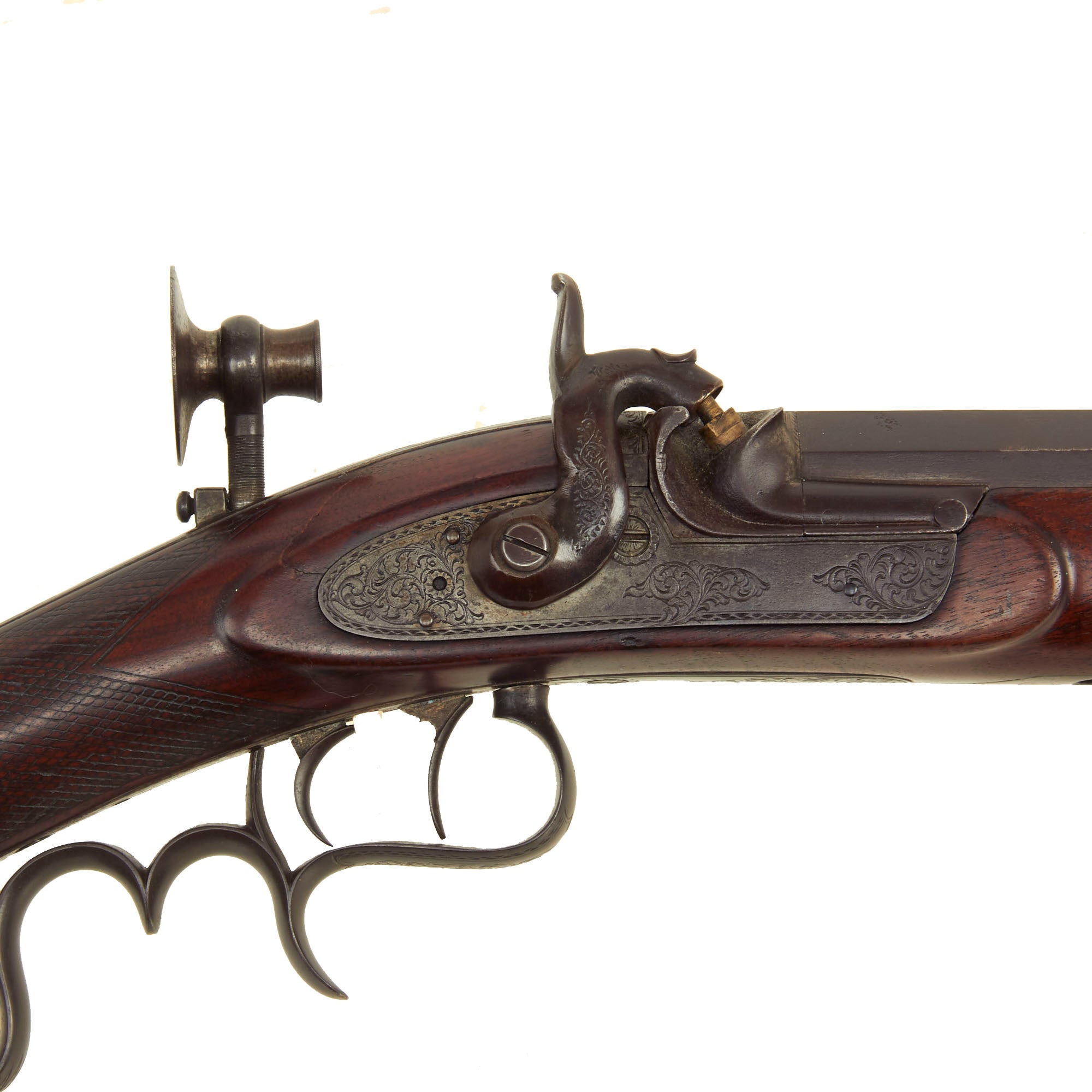 Original U.S. Civil War Era High End Percussion Target Rifle by Freder ...