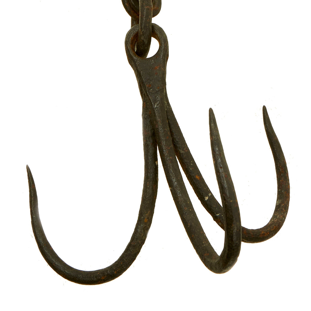 Original U.S. Revolutionary War Era Blacksmith Made Iron Bear Trap fro – International Military ...